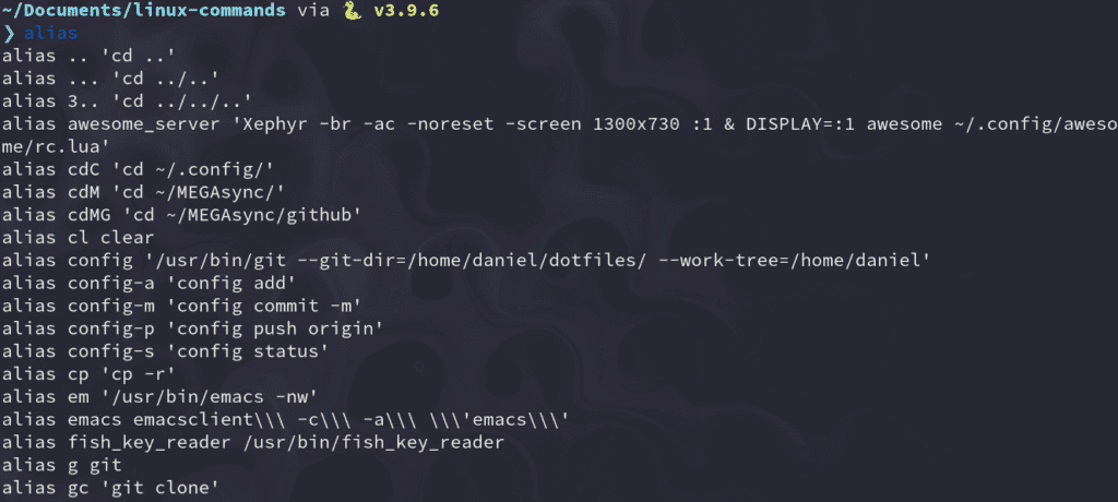 دستورات لینوکس - لینوکس‌لرنینگ